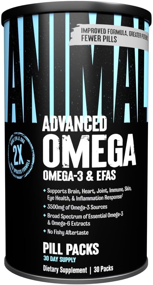 Animal Advanced Omega Essential Fatty Acids - High Potency 3500mg Omeg