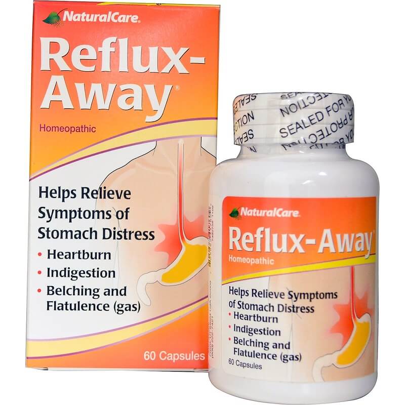 Natural Care - Reflux-Away, 60 Capsules