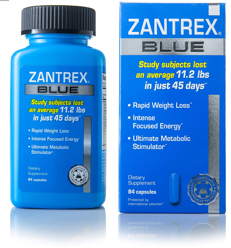 Zantrex?? Blue-Maximum Strength Calorie Control??, 84 Capsules