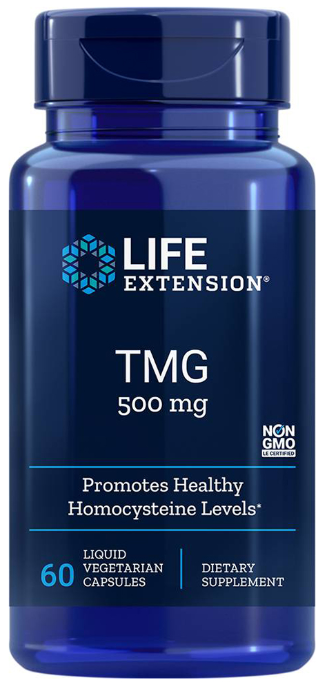 Life Extension - TMG, 500 mg, 60 Liquid Vegetarian Capsules