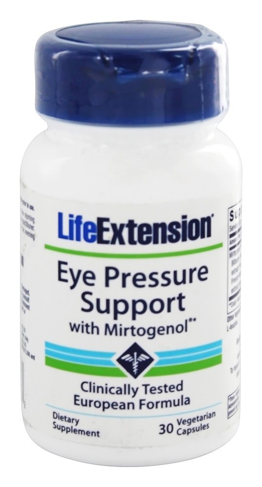 Life Extension Eye Pressure Support with Mirtogenol , 30 Vegetarian Ca