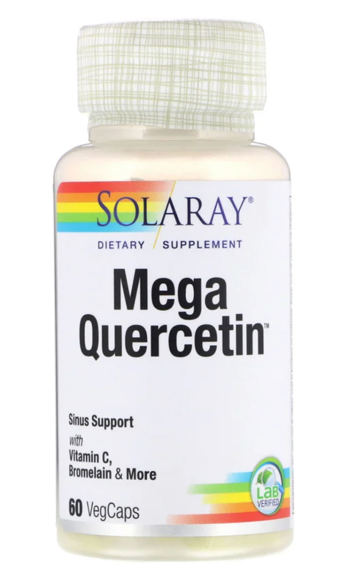 Solaray, Mega Quercetin, 60 VegCaps