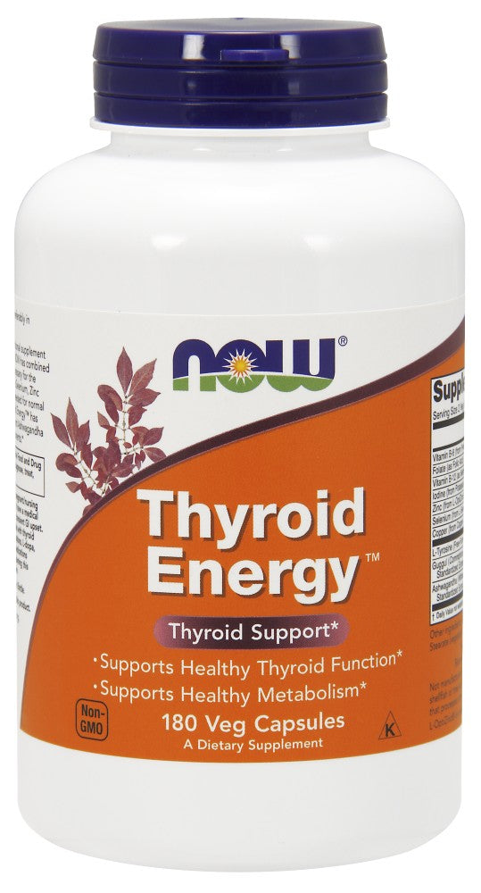 Now Foods Thyroid Energy, 180 Veg Capsules