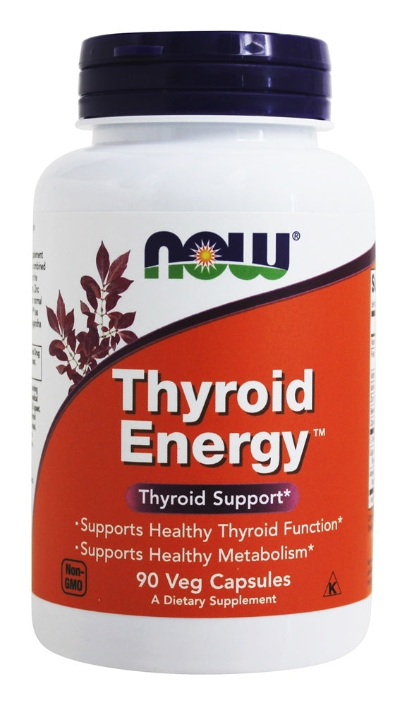 NOW Foods Thyroid Energy, 90 Vegetarian Capsules